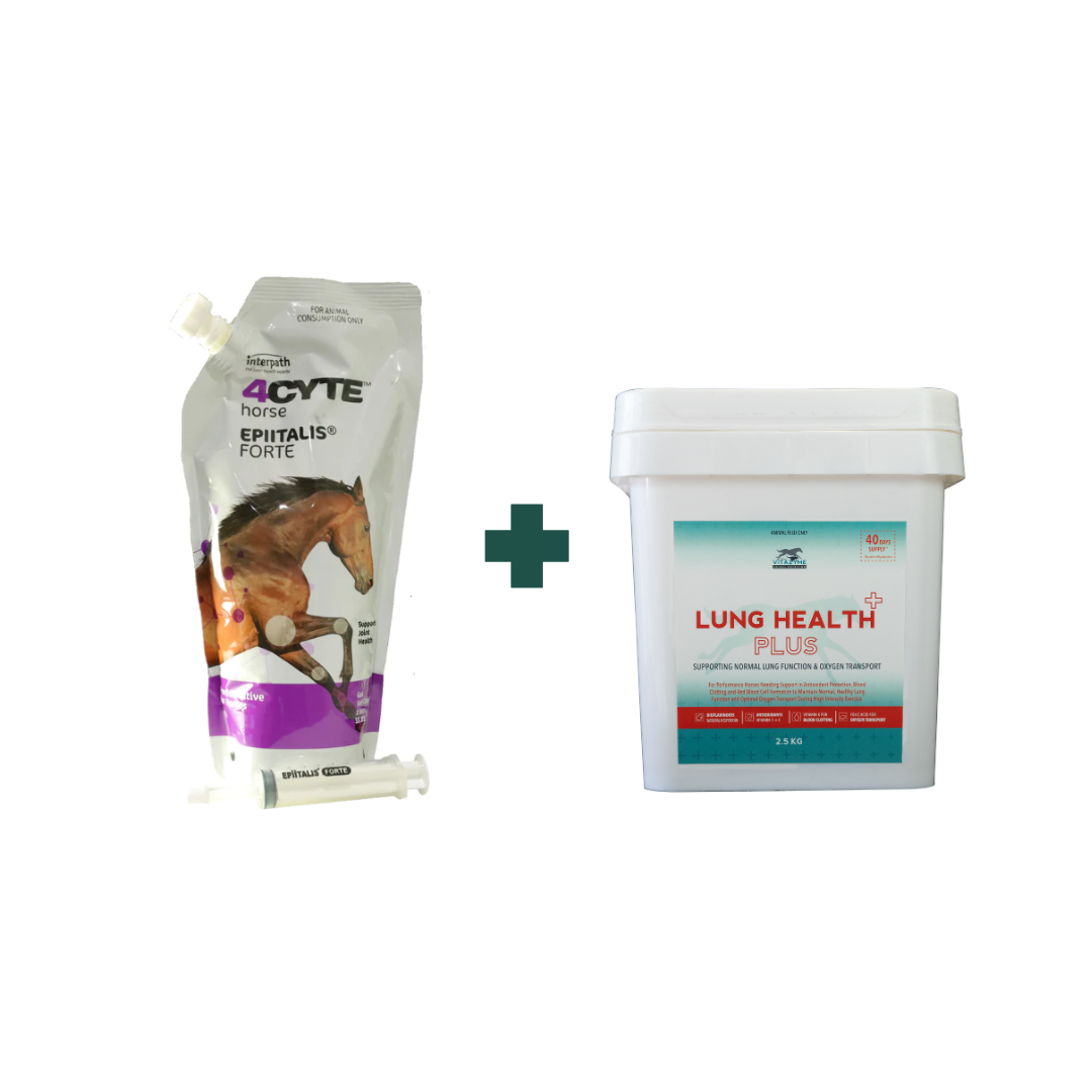 4CYTE™ EPIITALIS® FORTE 1L ($300) + Lung Health Plus 2.5kg ($305) Bund ...